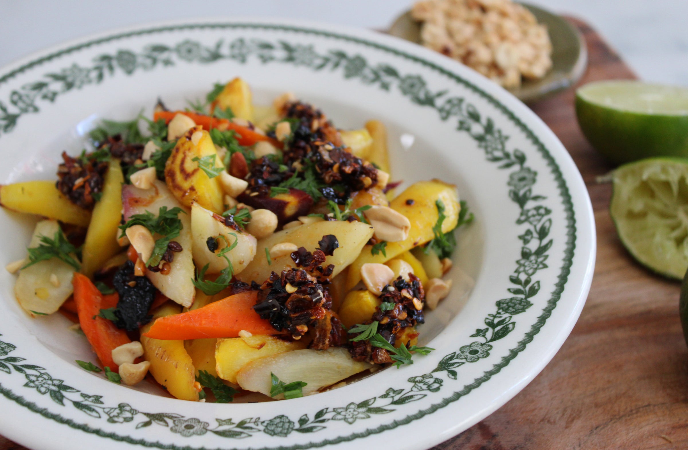 Pink Chili Crisp Rainbow Carrots – World Spice