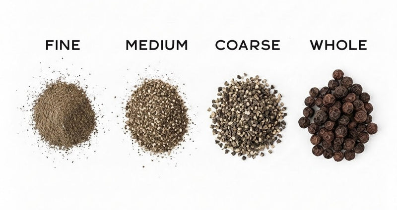 Perfect Pepper: Understanding Grind Size – World Spice